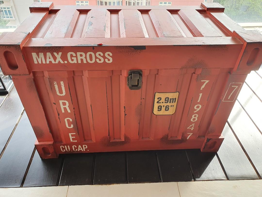 Container cargo storage box, Furniture & Home Living, Home Improvement ...