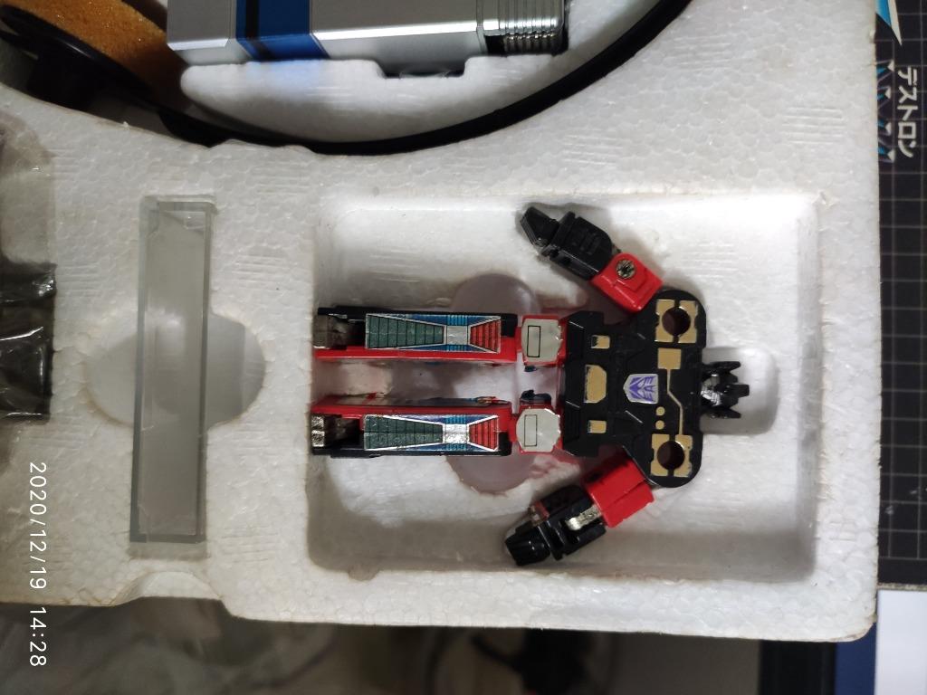 G1 TRANSFORMERS TAKARA SOUNDWAVE JAPANESE BOX MIB D17 ORIGINAL RARE ...