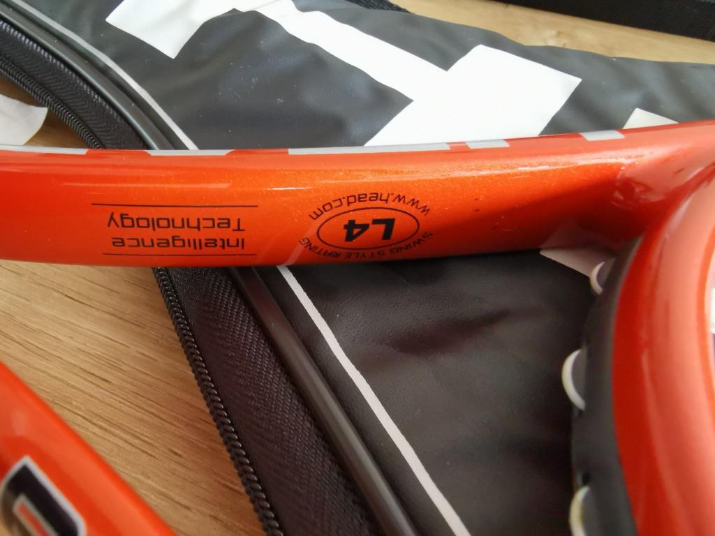 Head Liquidmetal Radical tennis racquet oversize + FOC grip + FOC used ...