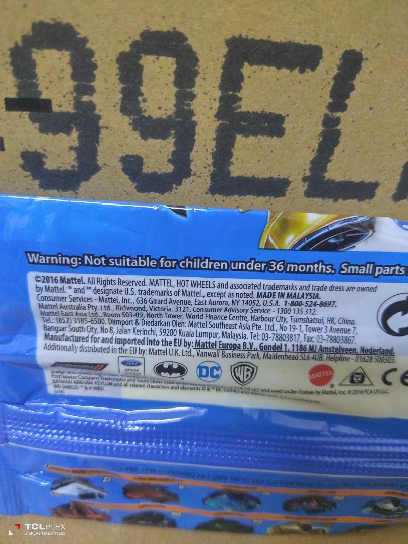 Hot Wheels Mystery Model Batmobile Batman, Hobbies & Toys, Toys & Games ...