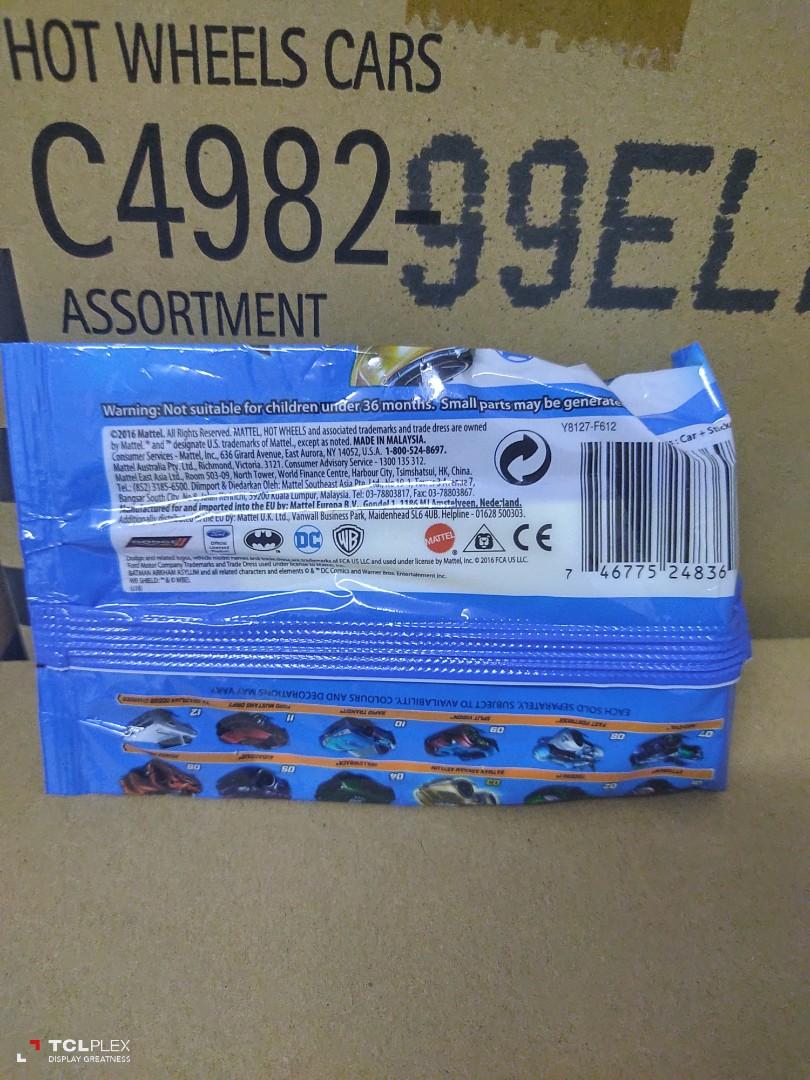 Hot Wheels Mystery Model Batmobile Batman, Hobbies & Toys, Toys & Games ...