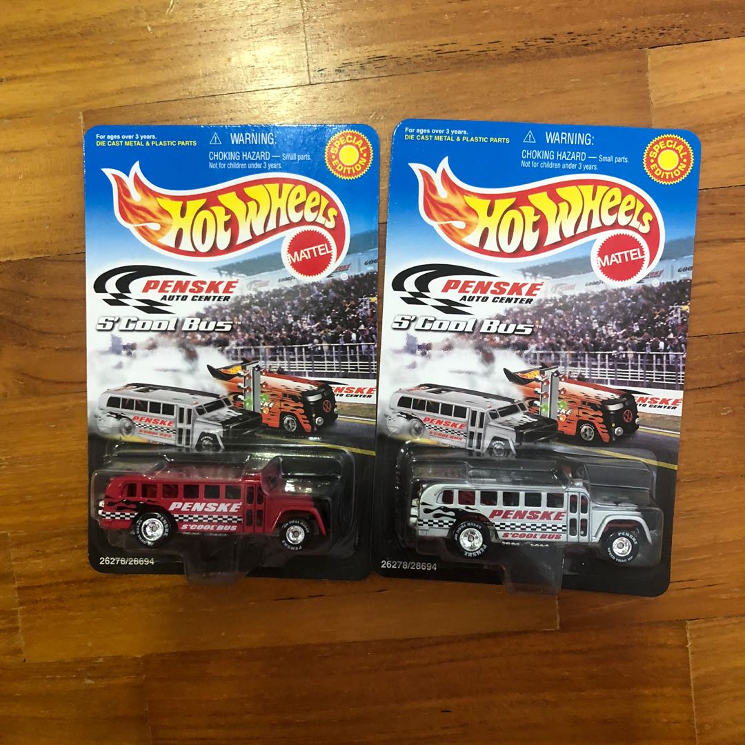 Hot Wheels Penske Special S’Cool Bus, Hobbies & Toys, Toys & Games on ...