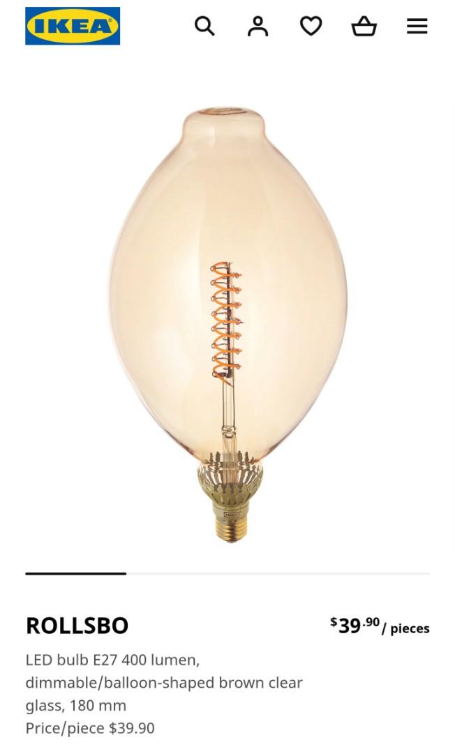 IKEA Rollsbo LED, Furniture, Home Decor, Lighting & Supplies on Carousell