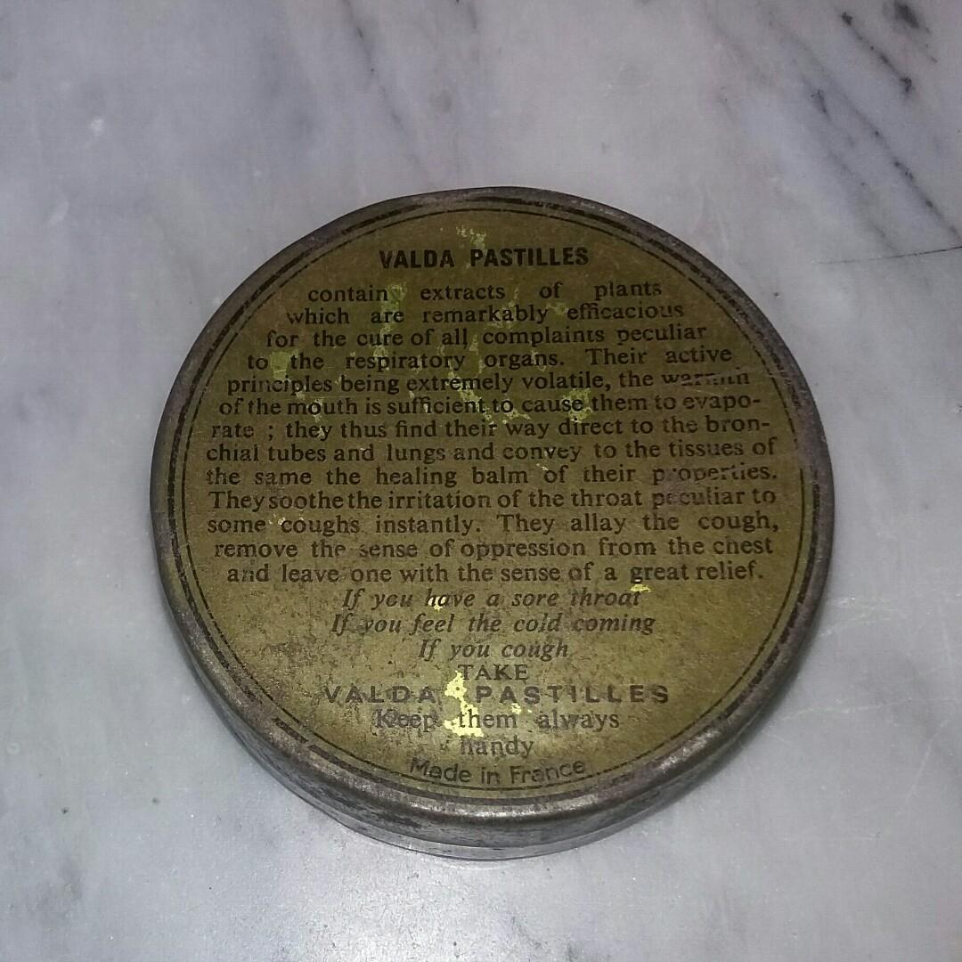 Kaleng Permen Valda Pastiles (Rare vintage Candy Cans), Antik, Lainnya ...
