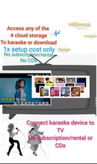 Full Karaoke device system KTV device pub jukebox, TV & Home Appliances ...