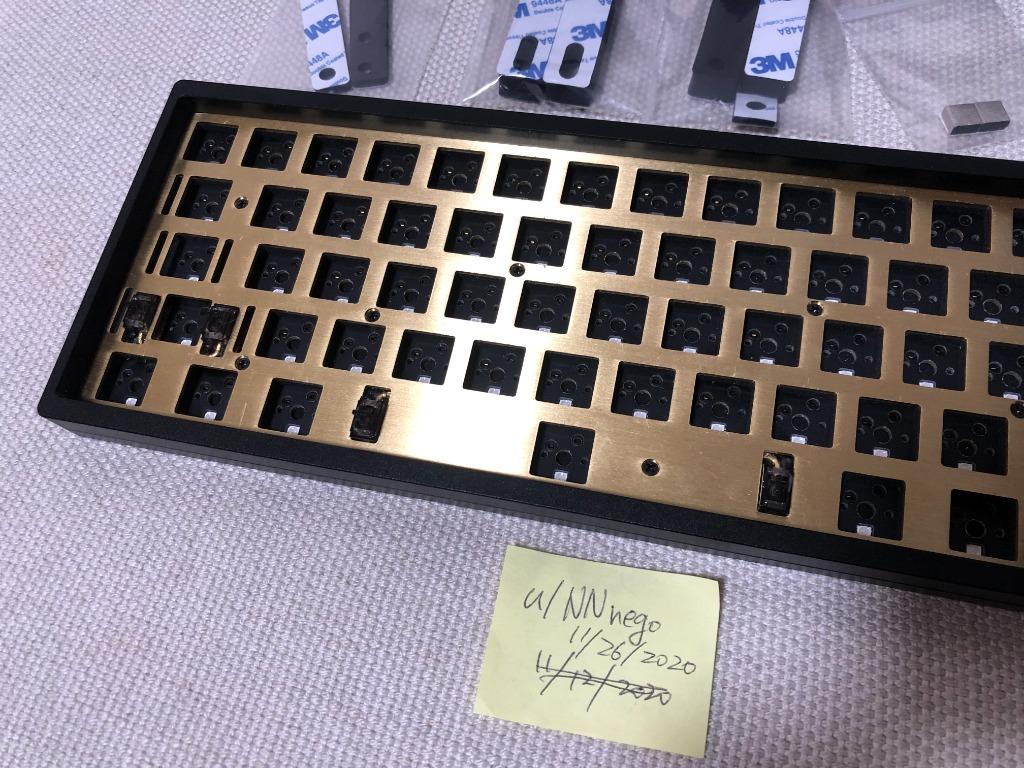 KBD67 MkII Mk2 Black Aluminum Hotswap KBDFANS, 手提電話, 智能穿戴裝置及智能手錶 ...