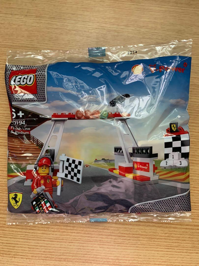 LEGO Shell Ferrari Finish Line & Podium, Hobbies & Toys, Toys & Games ...