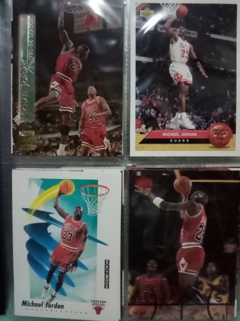 Michael jordan kobe Bryant LeBron James nba cards, Hobbies & Toys ...