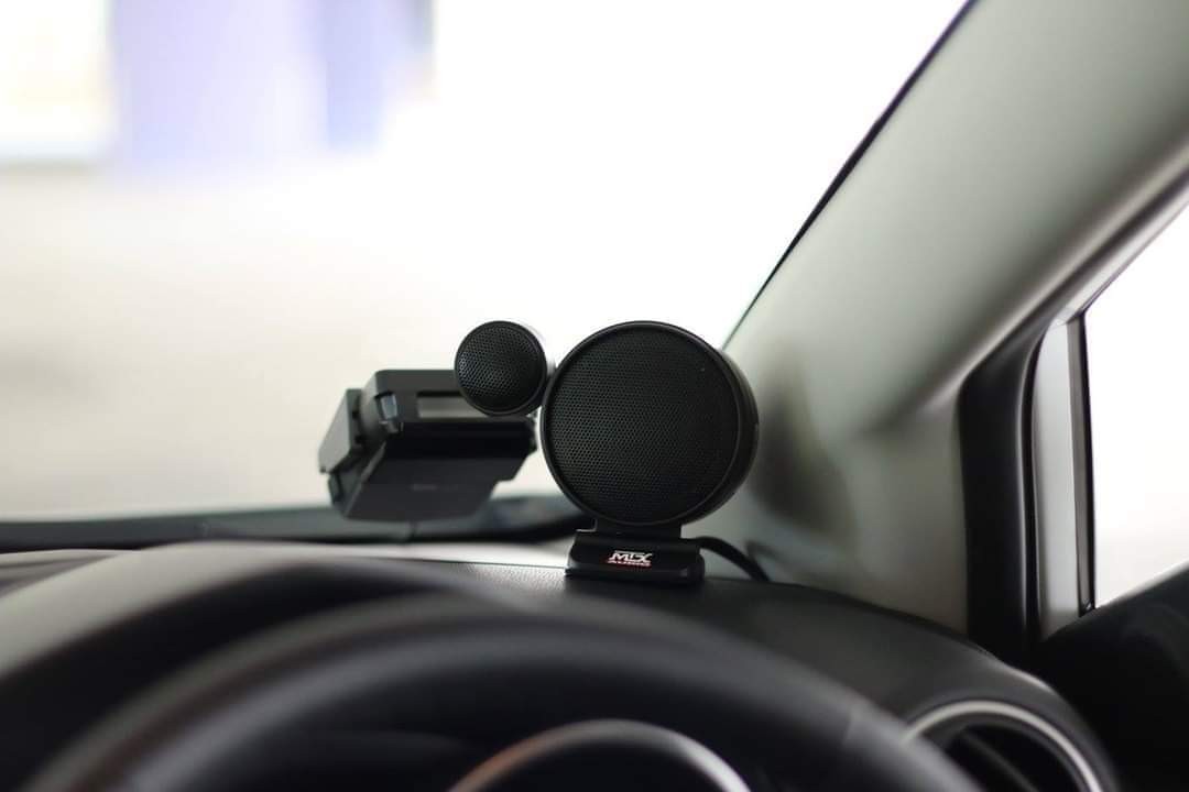 MTX 3-way component speakers IP463 + Crossovers, Car Accessories ...