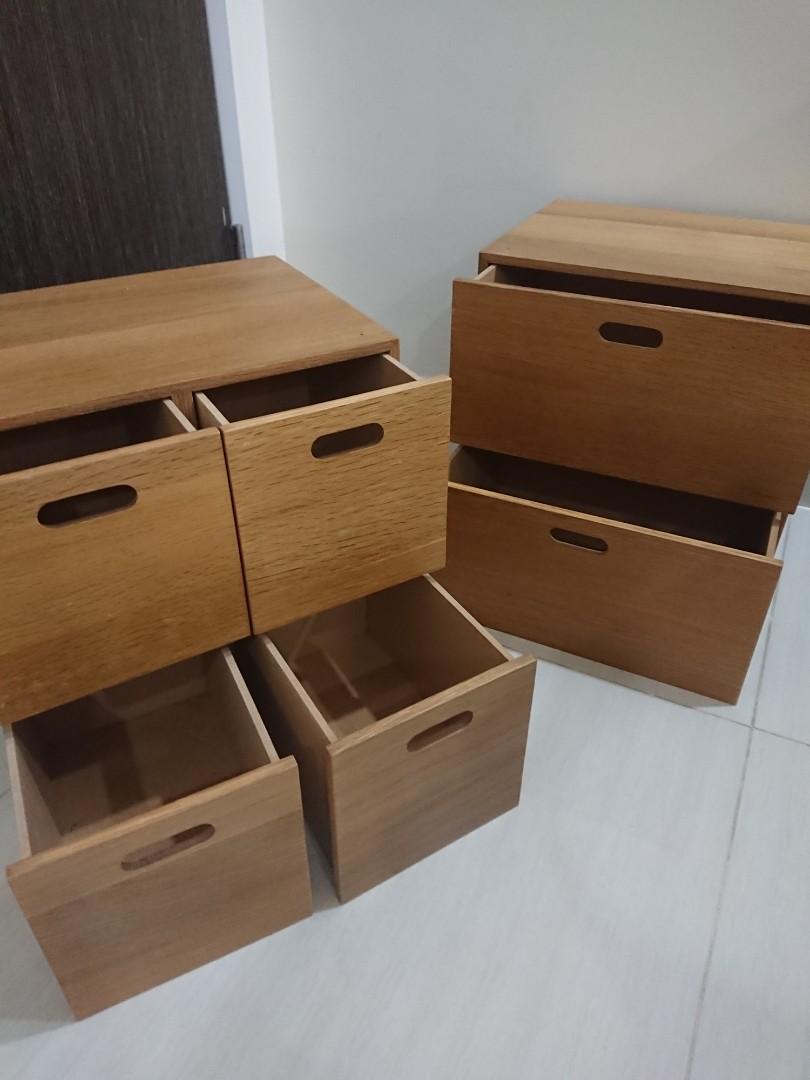 Muji Drawers, Furniture & Home Living, Furniture, Shelves, Cabinets ...
