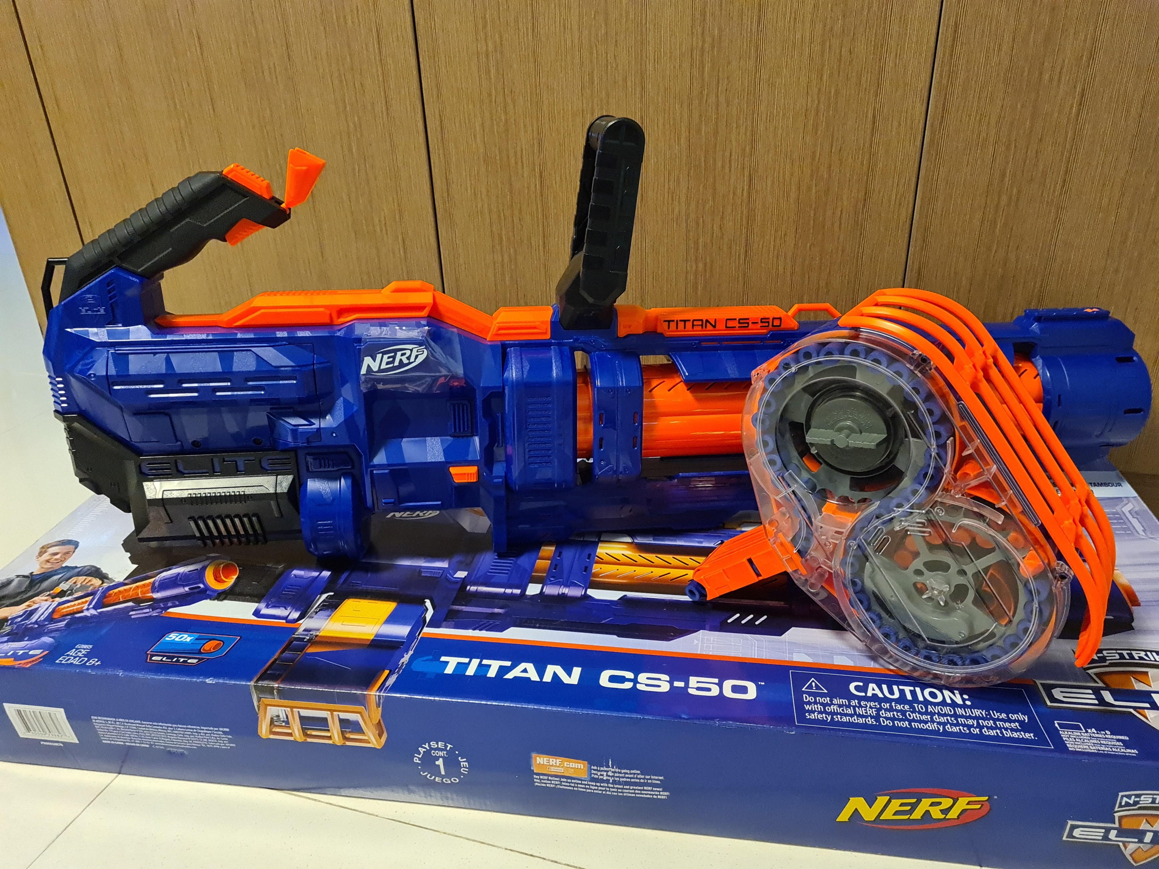 NERF Titan CS-50, Toys & Games, Others on Carousell