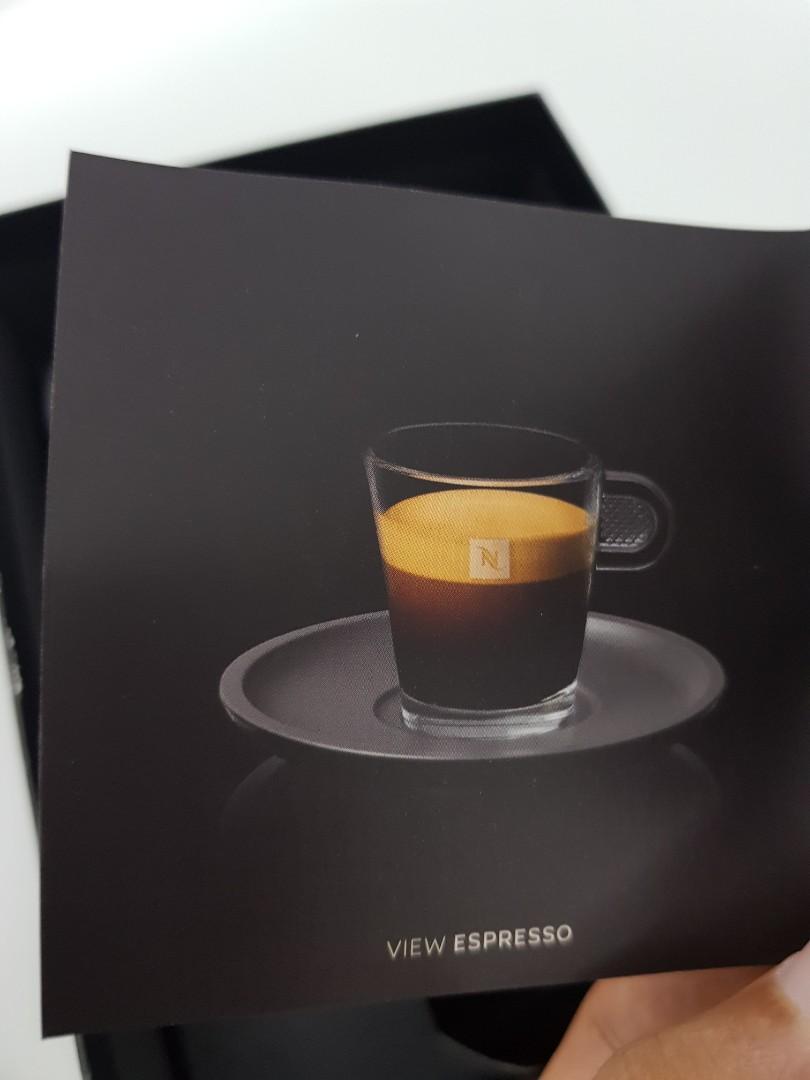 Nespresso View Collection - 2x Expresso Cups and Saucers, TV & Home Appliances, Kitchen ...