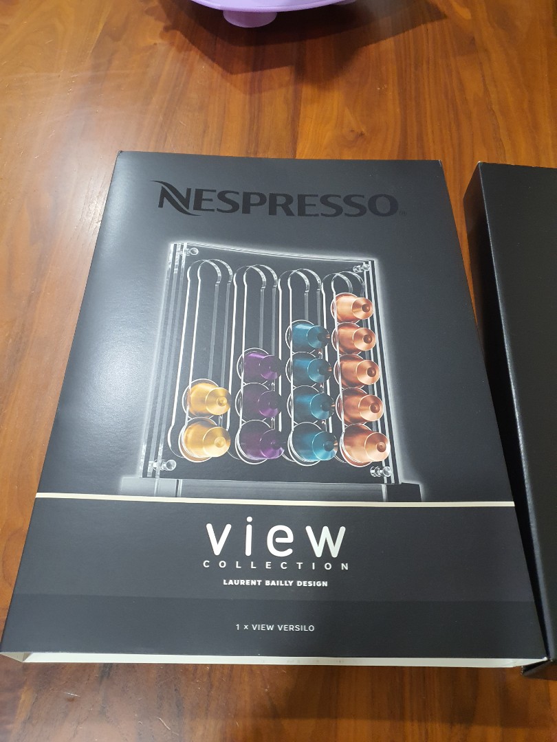 NESPRESSO VIEW VERSILO CAPSULE DISPENSER AND COFFEE CAPSULES, TV & Home ...