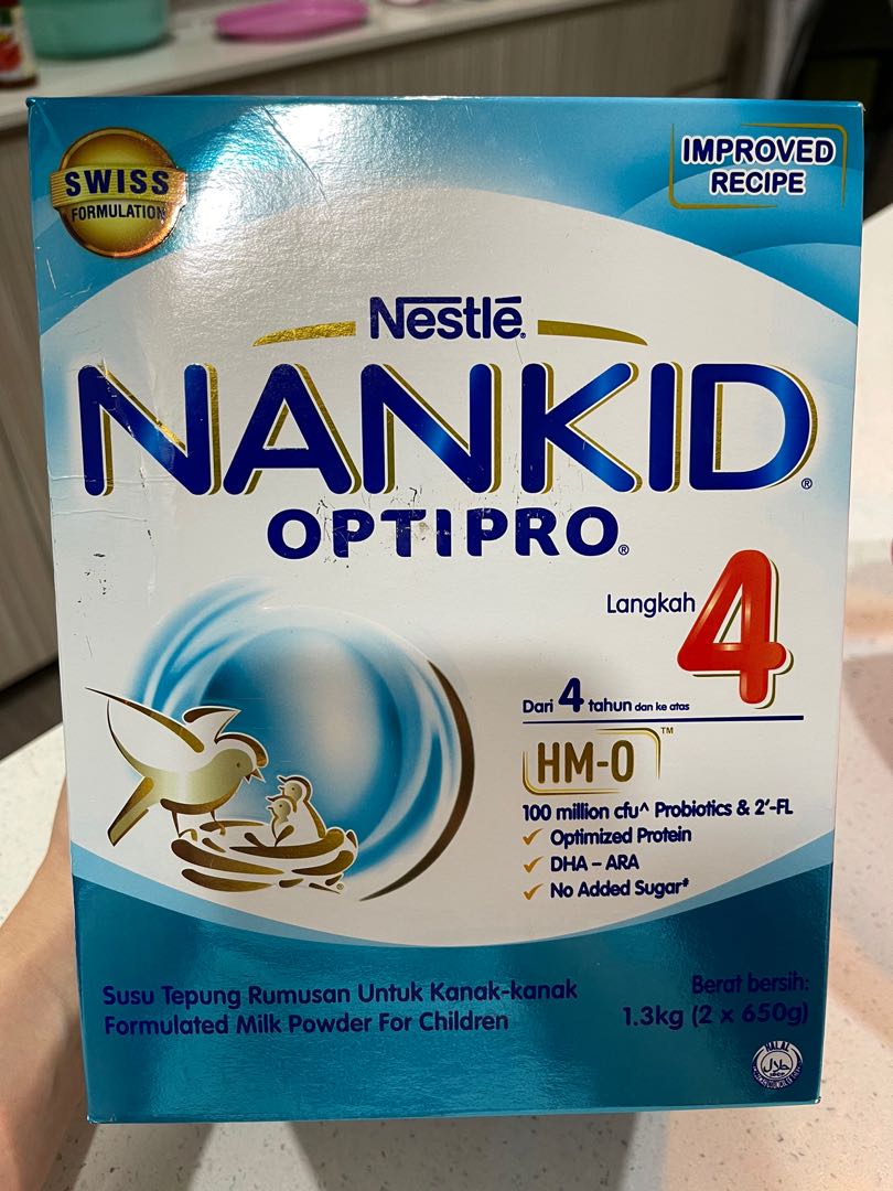 Nestle NANKID Optipro 4, Babies & Kids, Nursing & Feeding, Weaning ...