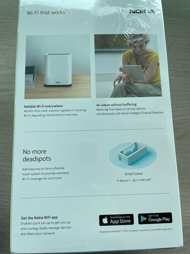 Nokia WIFI Beacon 1, Computers & Tech, Parts & Accessories, Networking ...