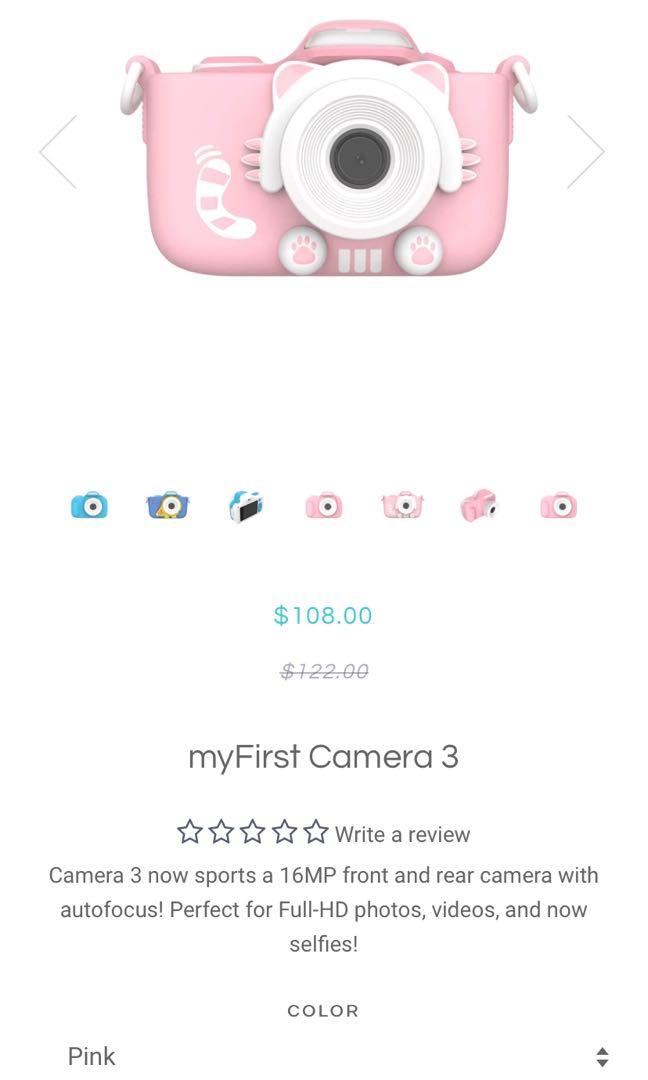 Oaxis myFirst Camera 3, Photography, Video Cameras on Carousell