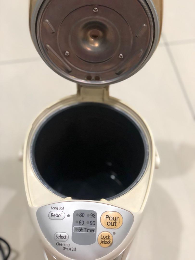Panasonic 4L Electric Thermo Pot, TV & Home Appliances, Kitchen ...