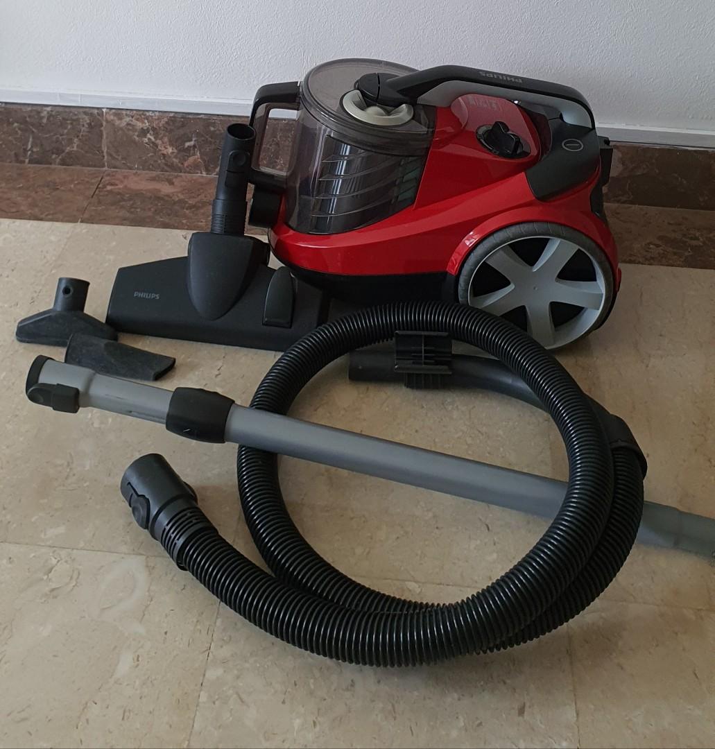 Philips Vacuum PowerPro 2000W Bagless HEPA Filter, TV & Home Appliances ...