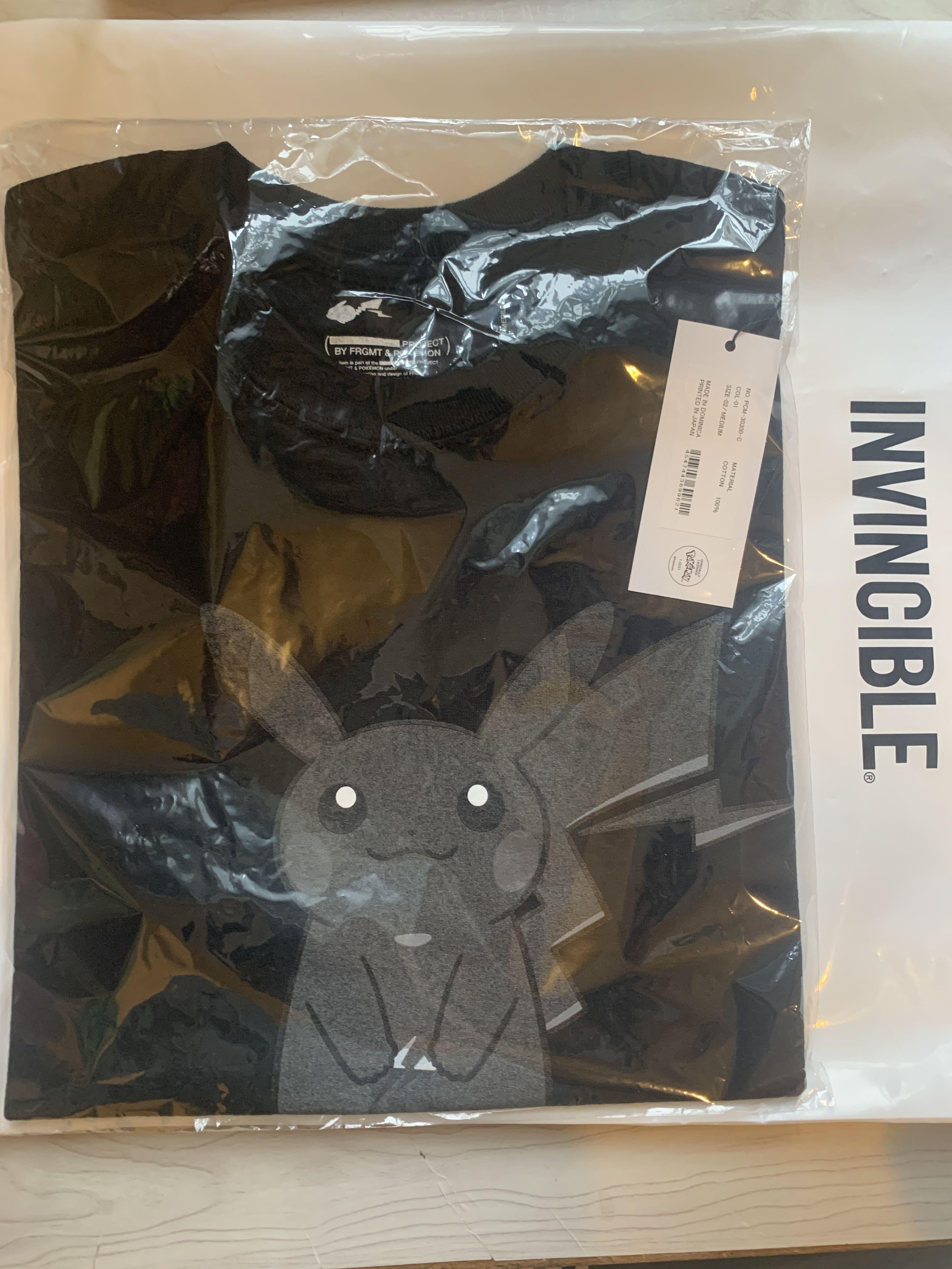 Pikachu x fragment invincible Taipei pikachu, Men's Fashion, Tops ...