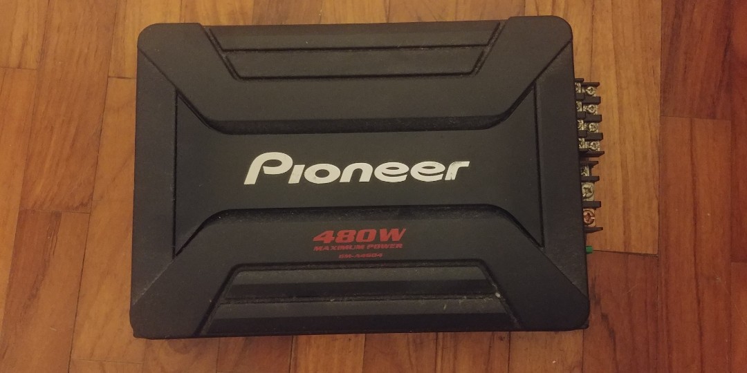 Pioneer Amplifier Car 4 Channel GM A4604, Audio, Other Audio Equipment ...