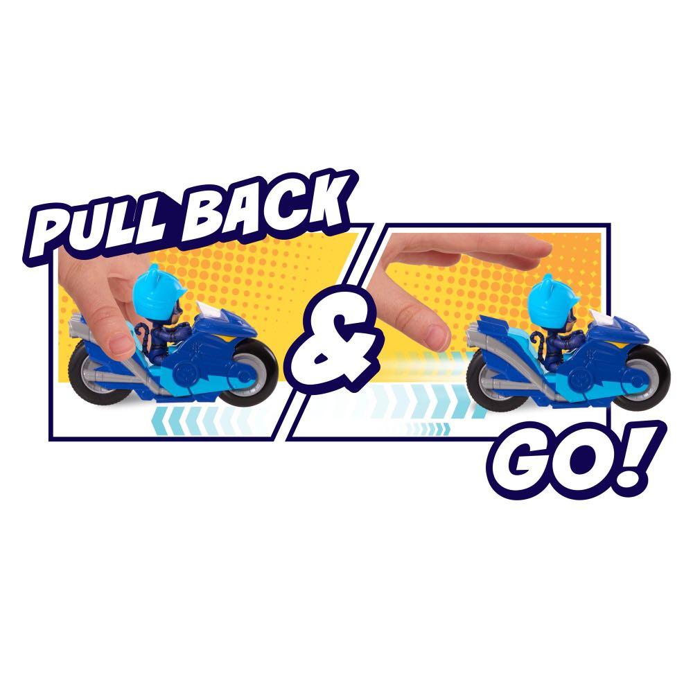 PJ Masks - CatBoy Kickback Motorcycle, Babies & Kids, Toys & Walkers on ...
