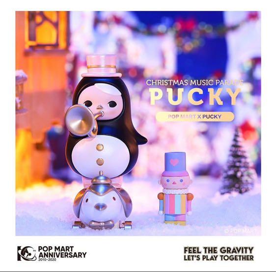 Popmart x Pucky christmas music parade, Hobbies & Toys, Toys & Games on ...