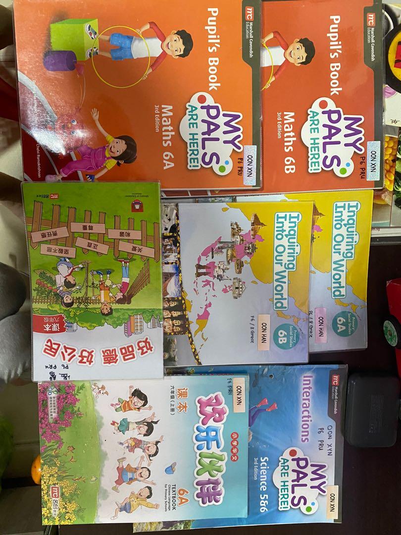 Primary 6 School Textbook, Hobbies & Toys, Books & Magazines, Textbooks ...