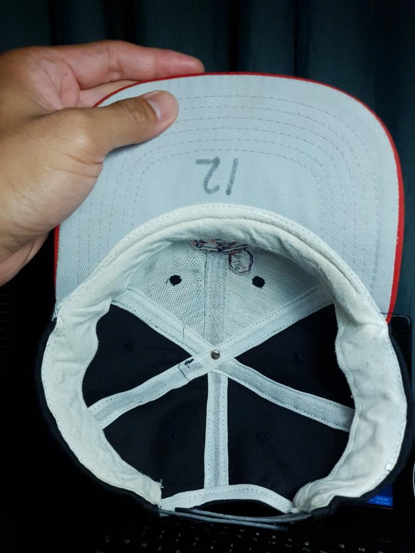 Red Indian Cap Budak, Men's Fashion, Watches & Accessories, Cap & Hats ...