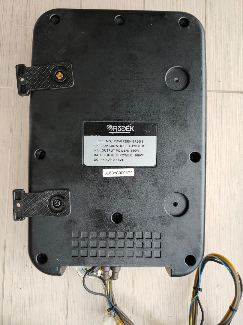 Rodek Subwoofer RW-Green Bass 8, Car Accessories, Accessories on Carousell