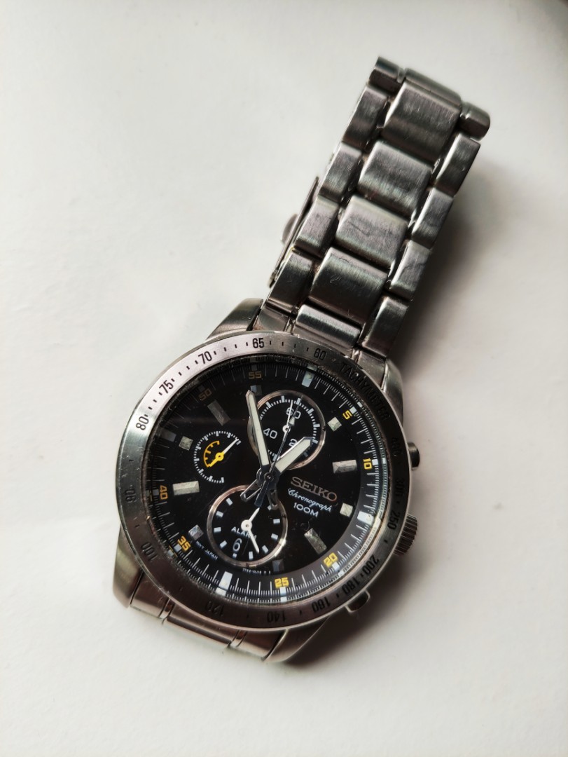 Seiko Chronograph (engine not working), Men's Fashion, Watches ...