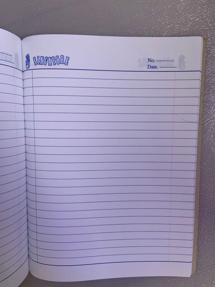 Single line exercise book, Hobbies & Toys, Stationery & Craft ...