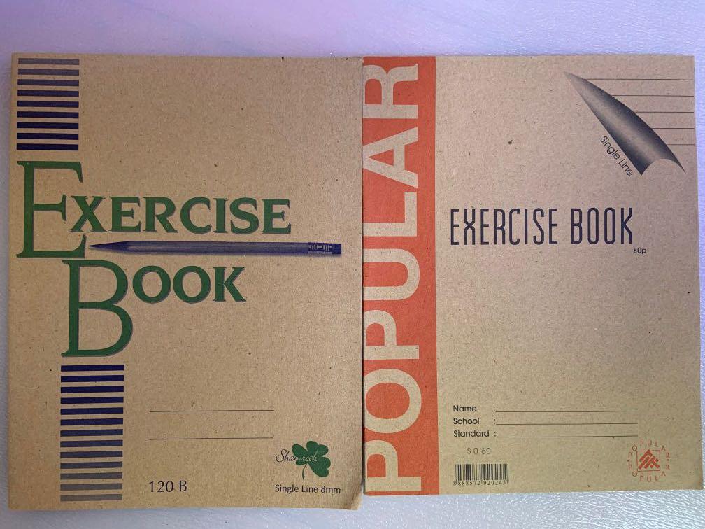 Single line exercise book, Hobbies & Toys, Stationery & Craft ...