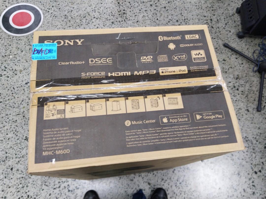 Sony MHC-M60D Speakers, Audio, Soundbars, Speakers & Amplifiers on ...