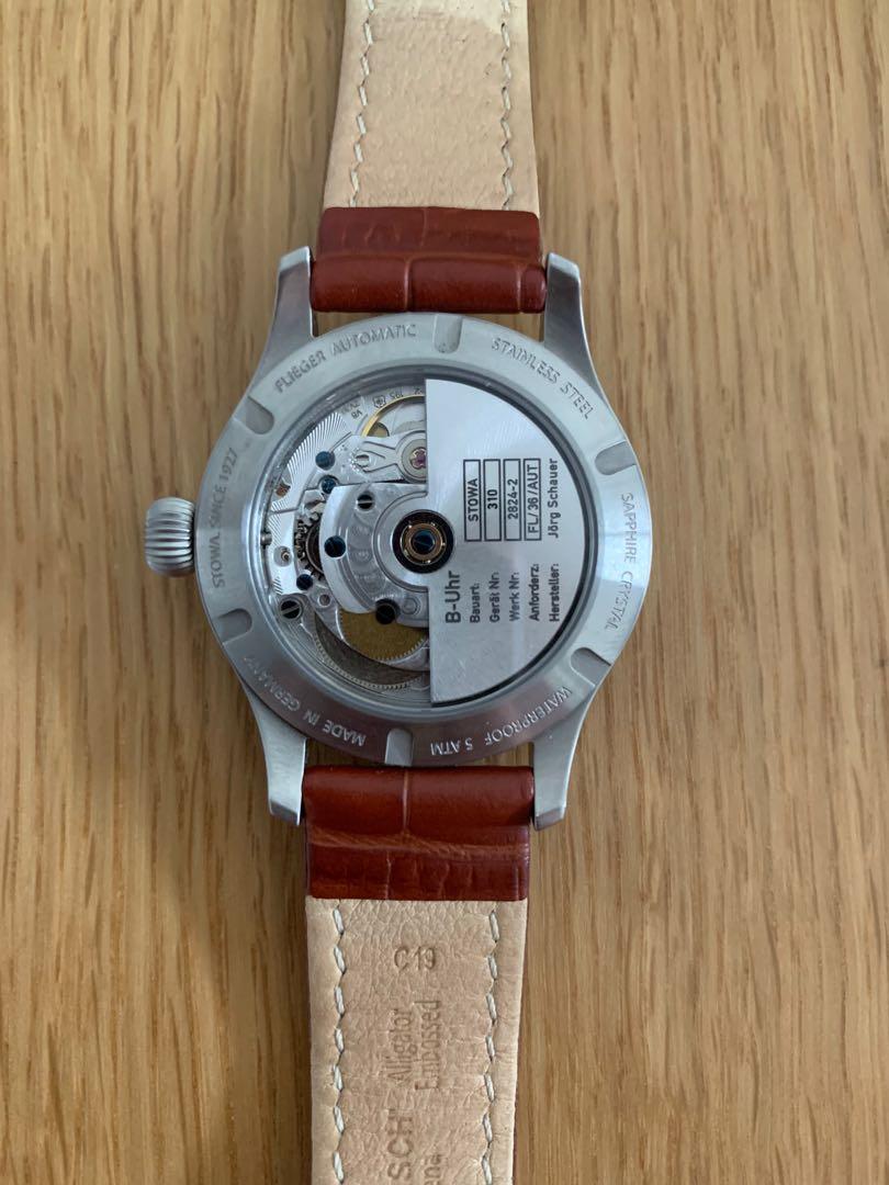 Pilot watch Stowa Flieger Classic 36 date - retail price $1800+, Luxury ...