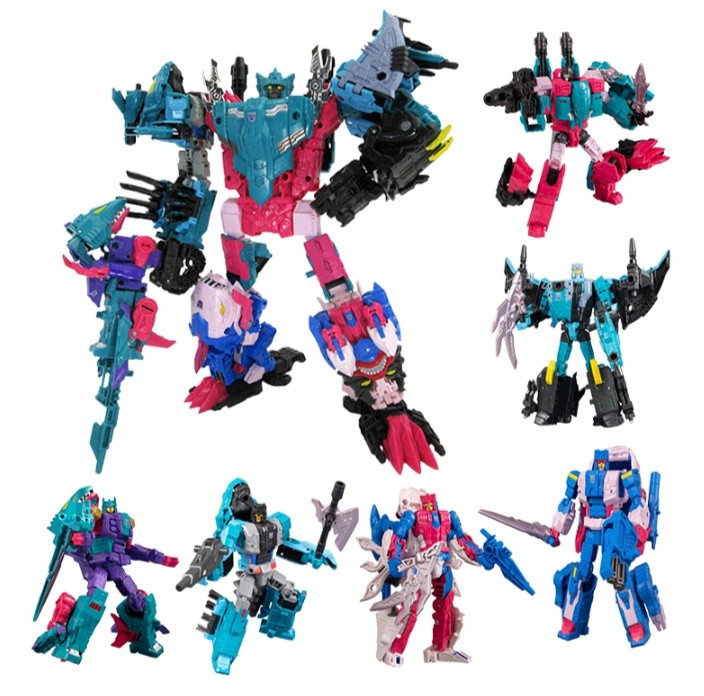 Takara Tomy Transformers Generations Selects King Poseidon (Piranacon ...