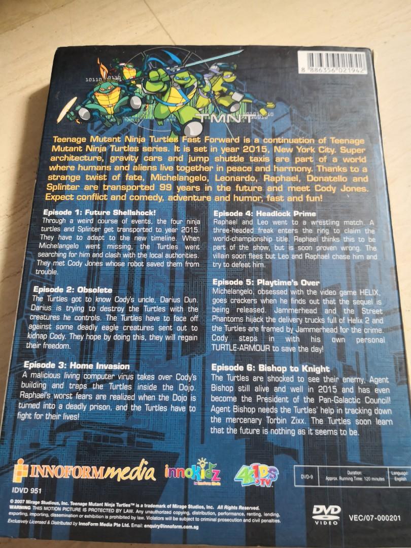 Teenage Mutant Ninja Turtles Fast Forward DVD on Carousell