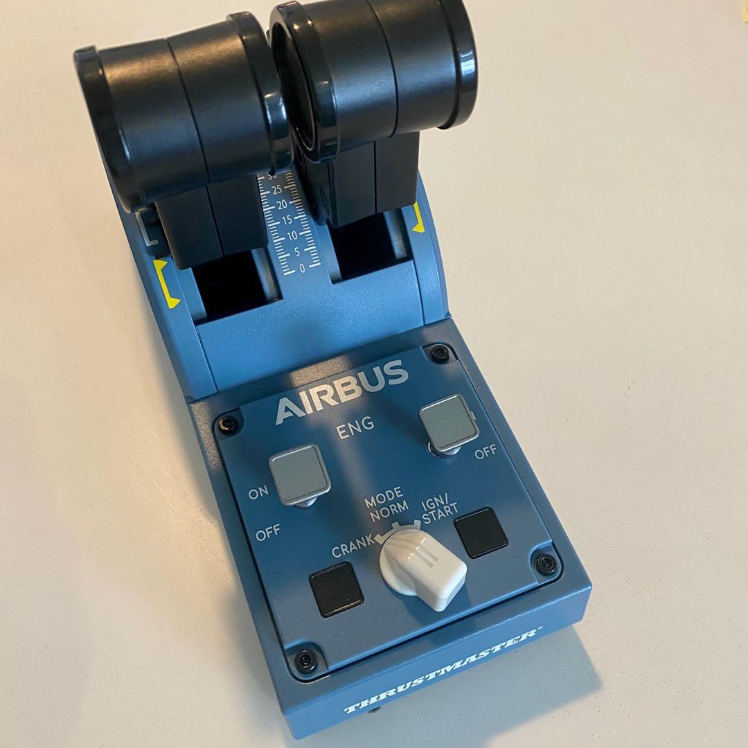 Thrustmaster TCA Quadrant Airbus Edition Flight Sim Thrust Throttle FS ...