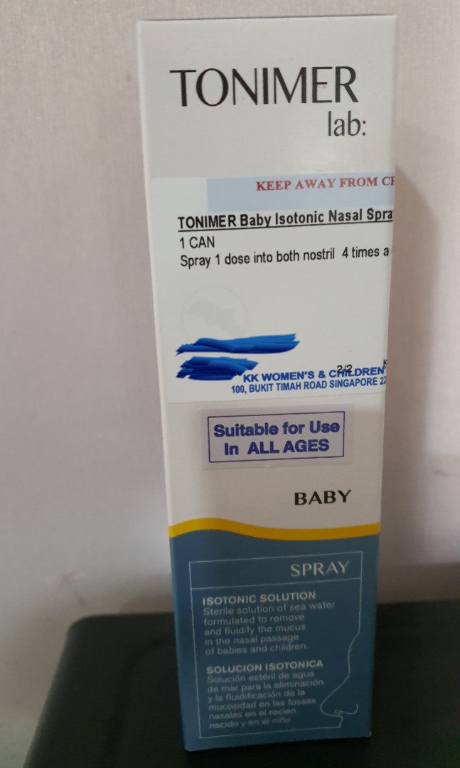 Tonimer baby Isotonic Nasal Spray, Everything Else on Carousell