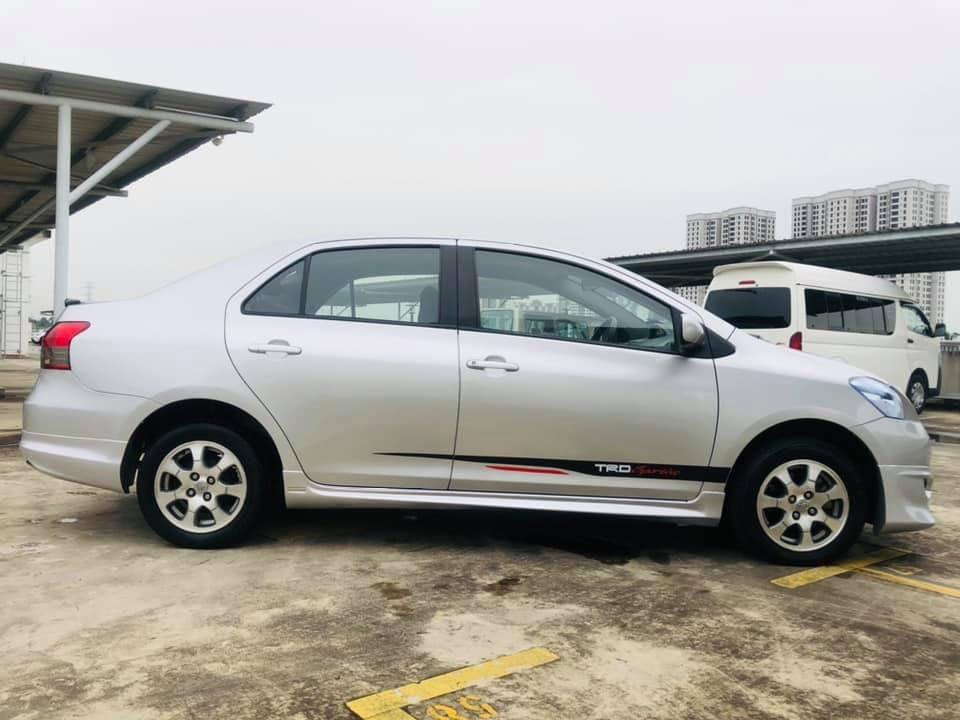 Toyota Vios 1.5 auto - silver TRD, Cars, Cars for Sale on Carousell