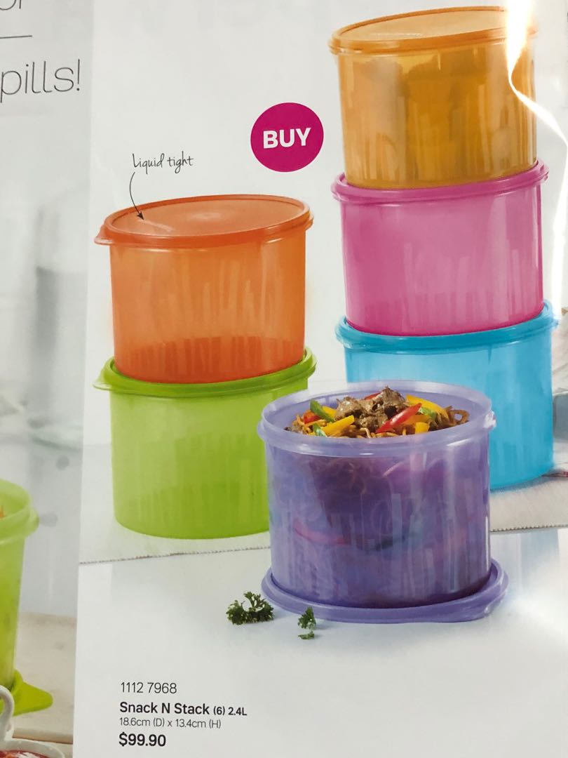 Tupperware Containers $11 per pc assorted colours , Home Appliances ...