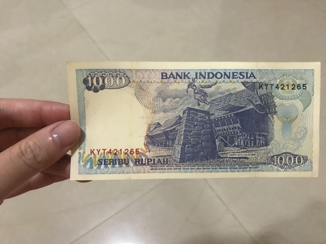 Uang 1000 tahun 1992, Antik, Uang Lama di Carousell