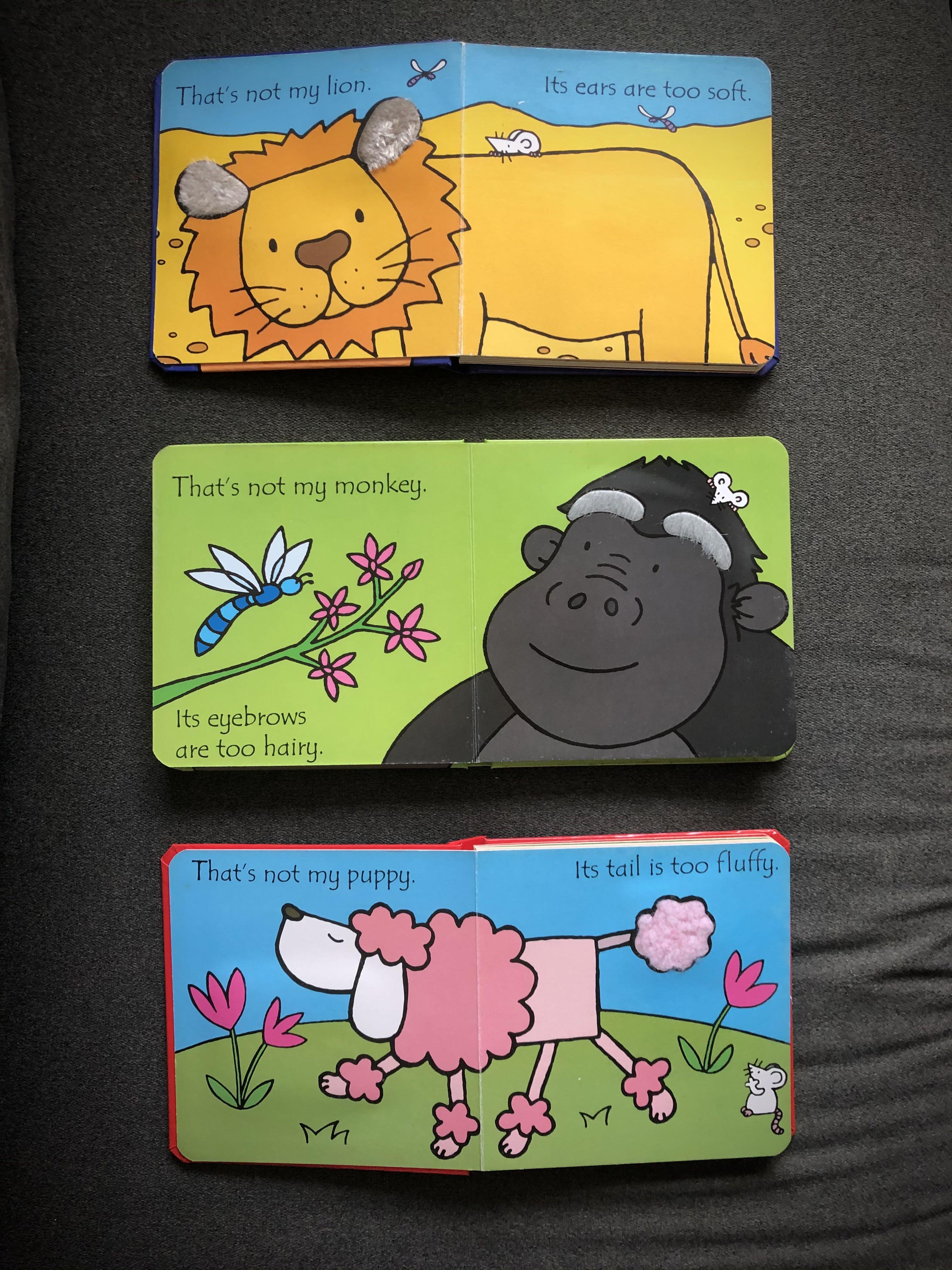 Usborne Touchy-Feely Board Books, Hobbies & Toys, Books & Magazines ...