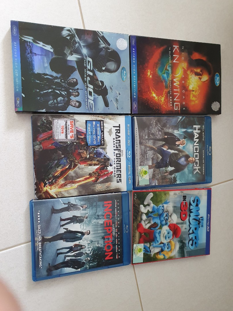 Used blu ray titles, Hobbies & Toys, Music & Media, CDs & DVDs on Carousell