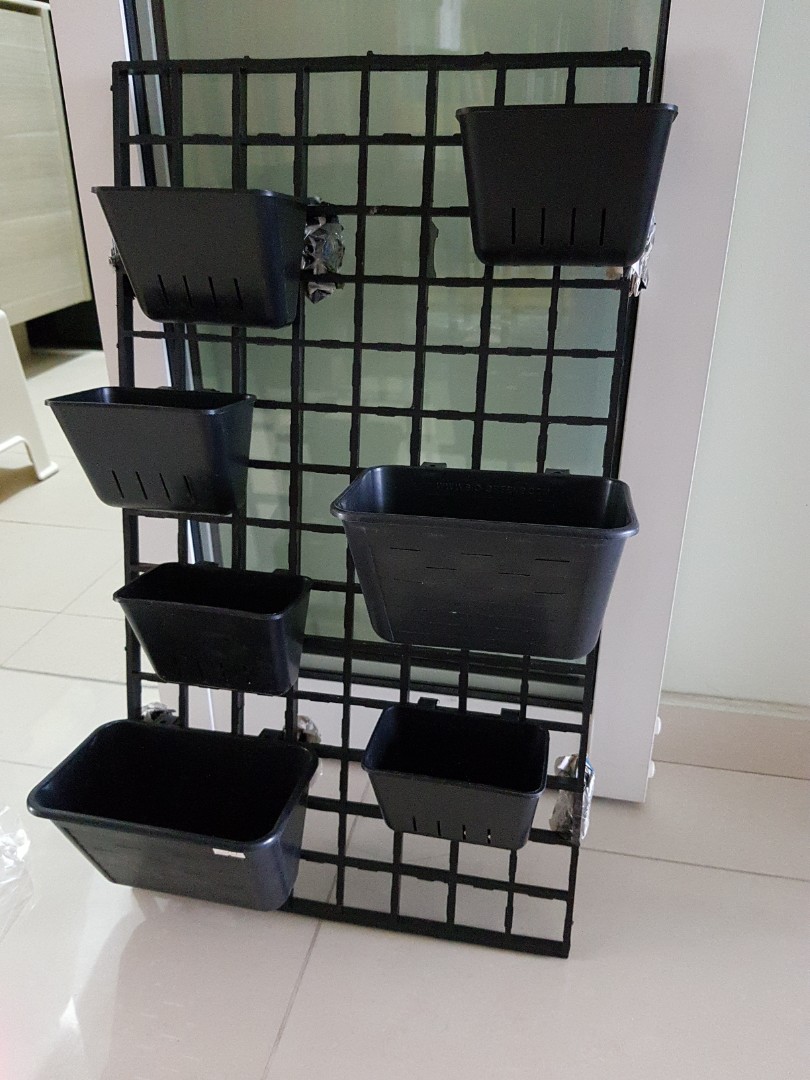 Vertical planter system, Furniture & Home Living, Gardening, Pots ...
