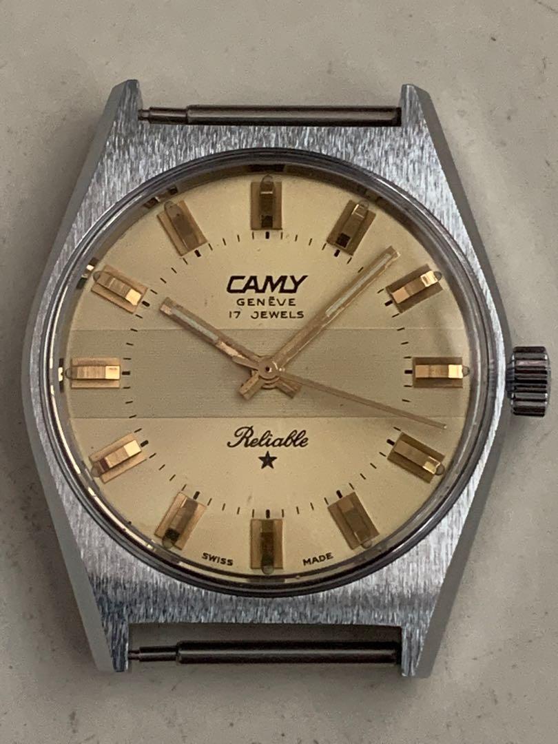 Vintage CAMY Mechanical Hand Wind NOS, Men's Fashion, Watches ...