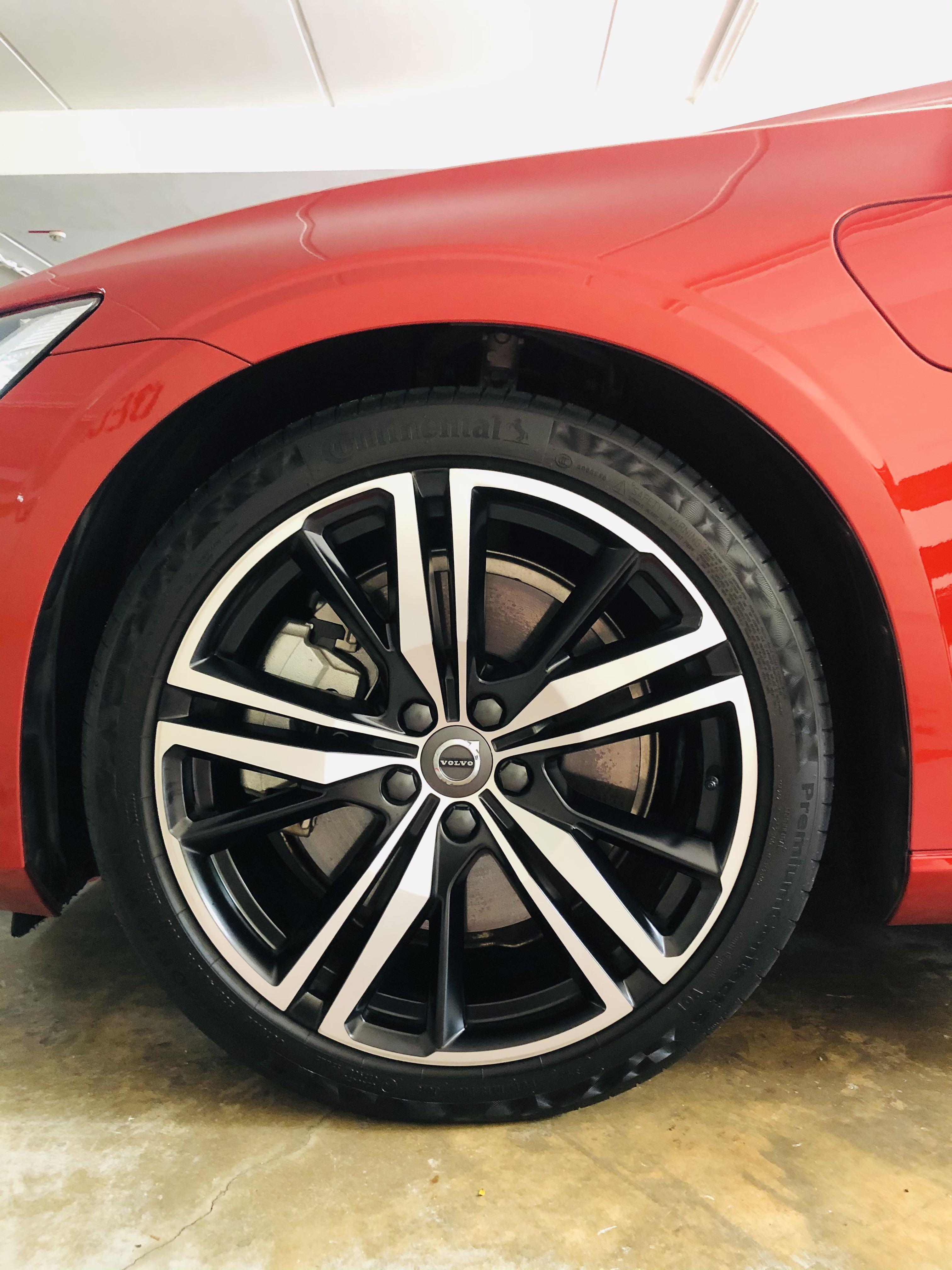 Volvo 19 Inch Diamond Cut R Design Wheels, Car Accessories, Tyres ...