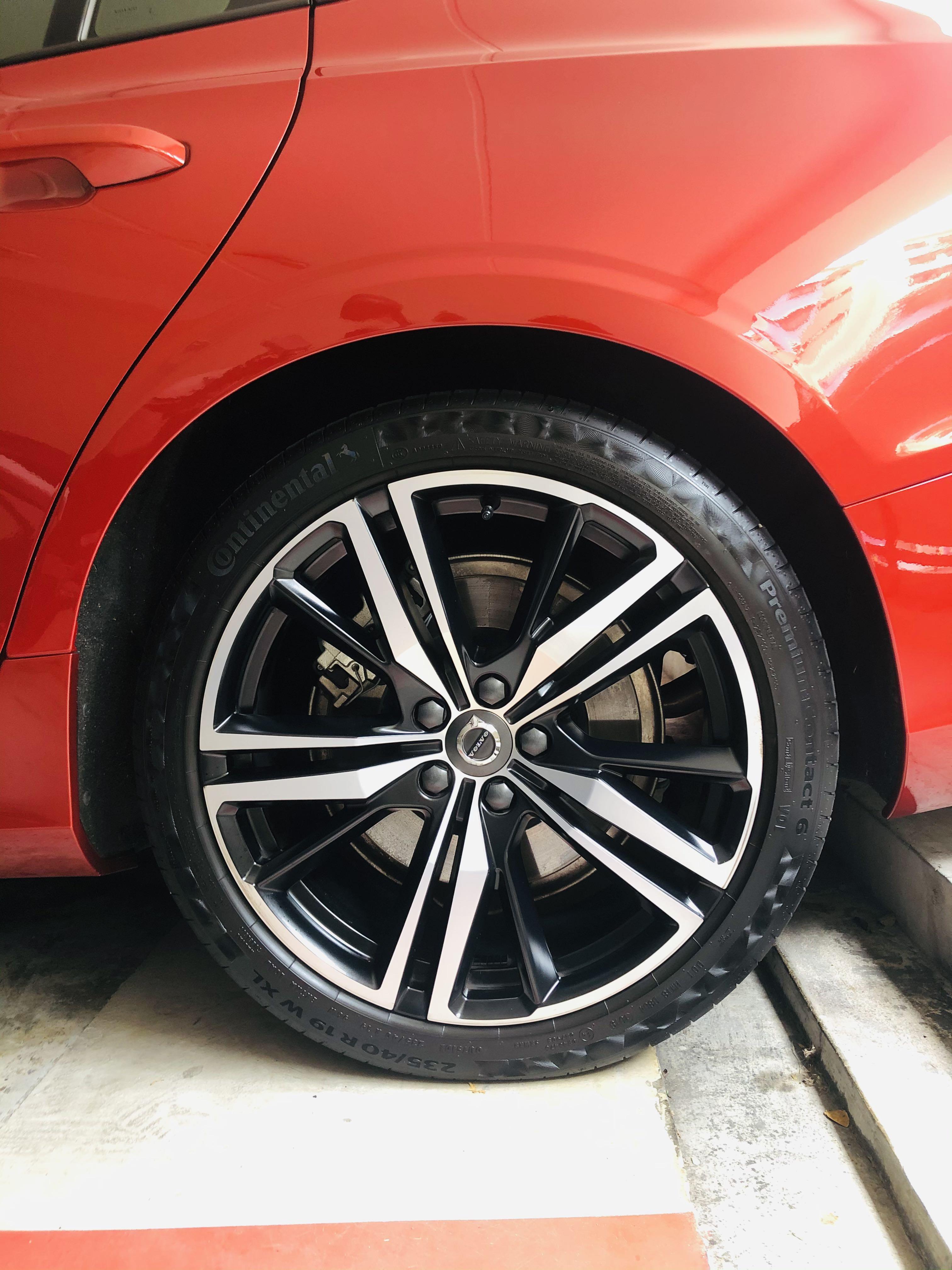 Volvo 19 Inch Diamond Cut R Design Wheels, Car Accessories, Tyres ...