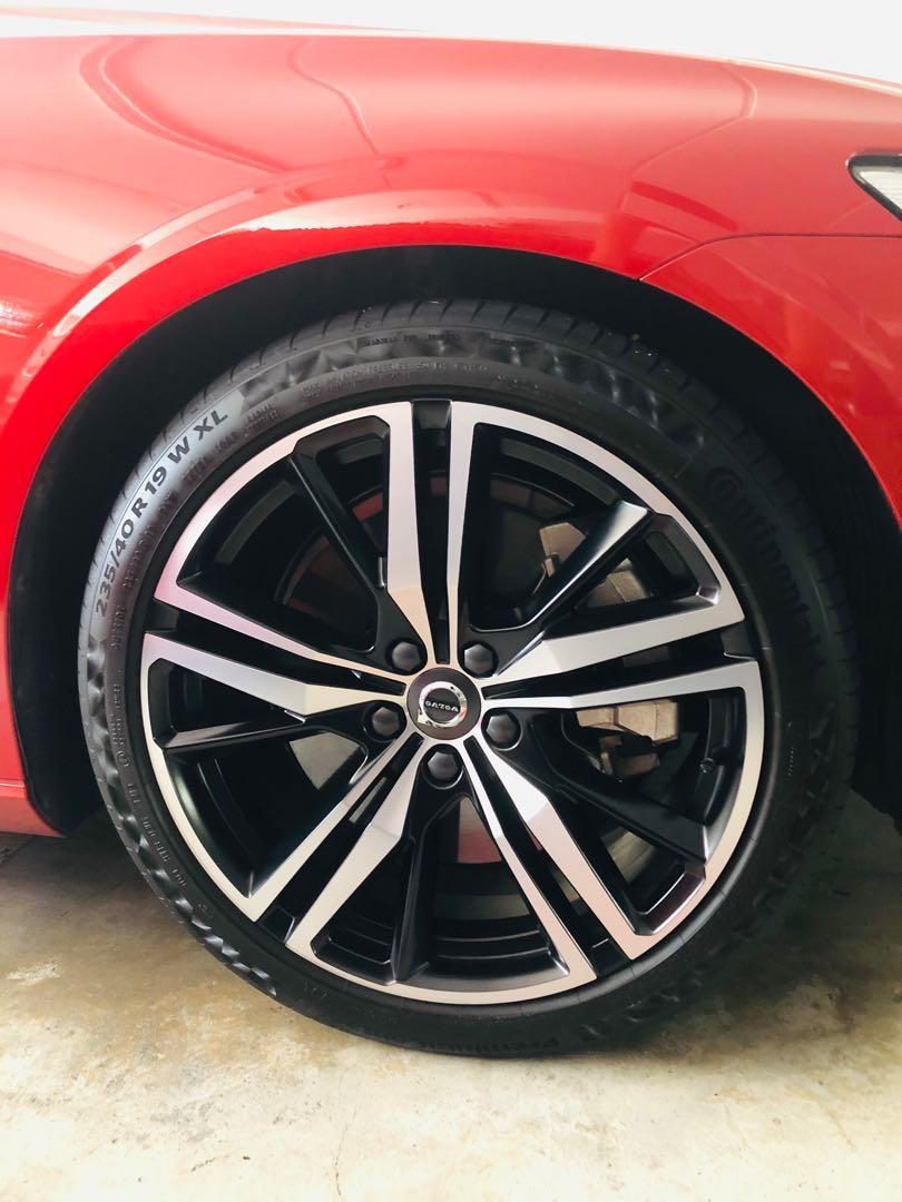 Volvo 19 Inch Diamond Cut R Design Wheels, Car Accessories, Tyres ...