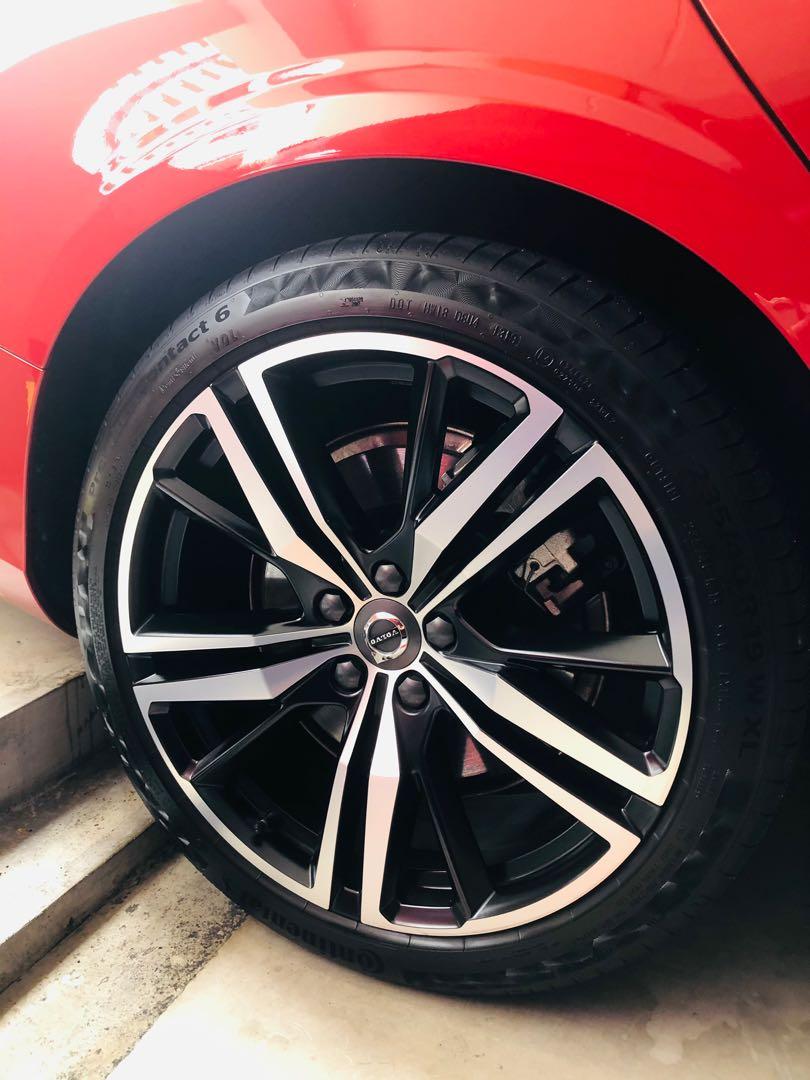 Volvo 19 Inch Diamond Cut R Design Wheels, Car Accessories, Tyres ...
