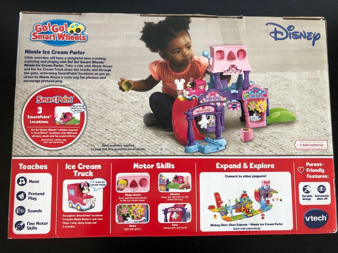 VTech Go! Go! Smart Wheels Minnie Mouse Ice Cream Parlor, Hobbies ...